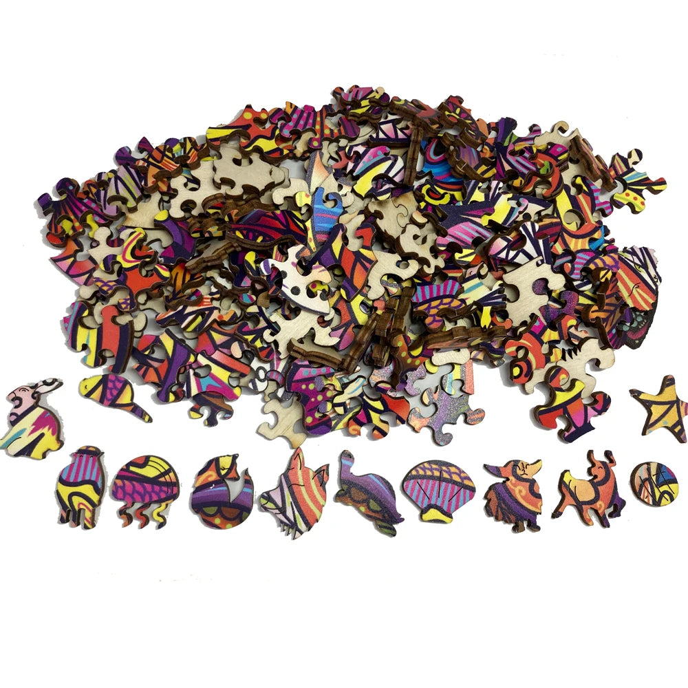 Mooie Vogel Houten Puzzel Bouwpakket mooie-vogel-houten-puzzel-bouwpakket