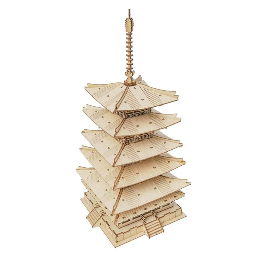 Pagode toren | Houten Bouwpakketten – Bouwpakket.com