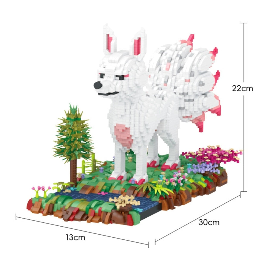 Witte Vos | Bouwsteentjes – Bouwpakket.com